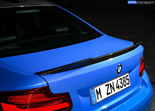 BMW M2 CS Carbon Boot Lip Spoiler | APMOTORSPORT