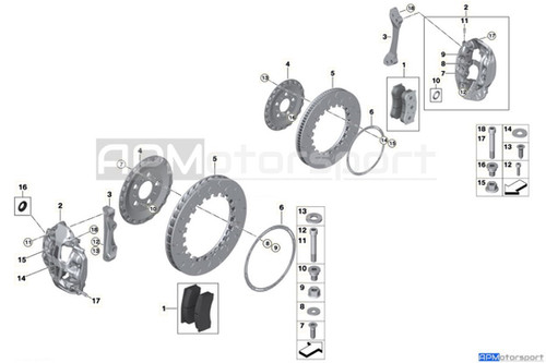 G82 M4 GT4 Brake Kit Front + Rear | APMOTORSPORT