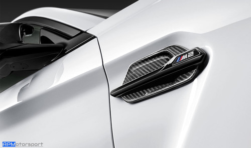 BMW M Performance F87 M2 Competition Carbon Fender Grille | APMOTORSPORT
