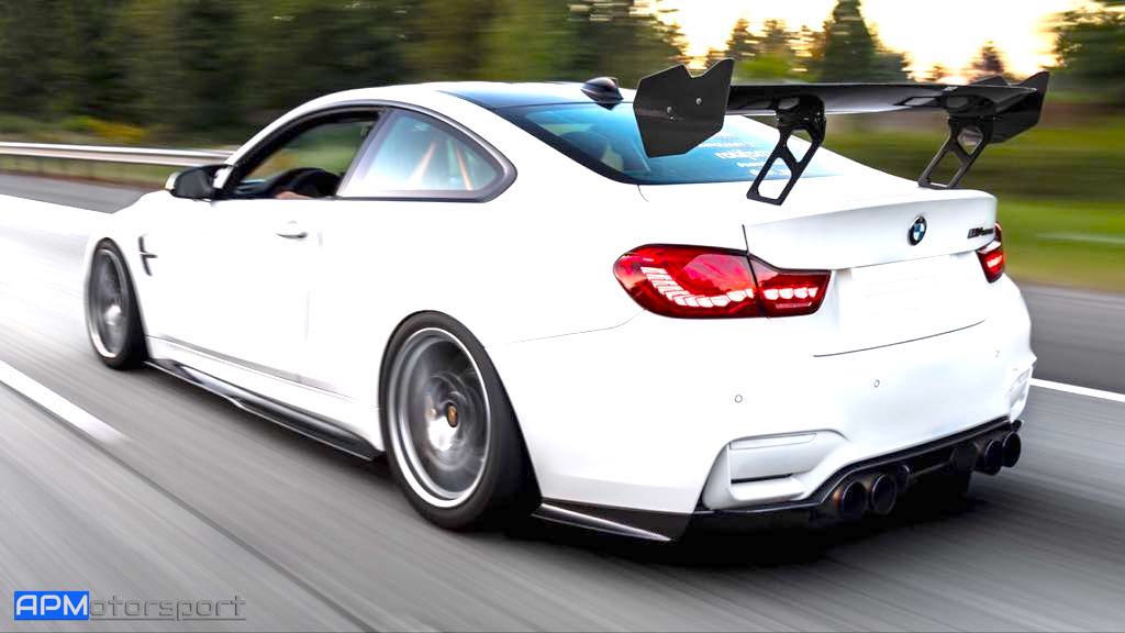 BMW M4 GT4 Carbon Rear Wing - Rep | APMOTORSPORT - Main
