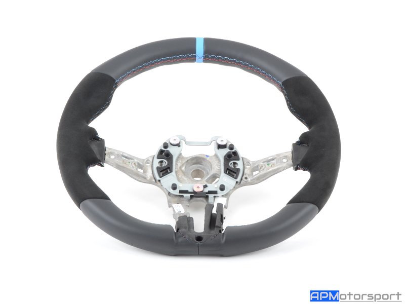 BMW M Performance Flat Bottom Steering Wheel - M2/ M3/ M4 | APMOTORSPORT