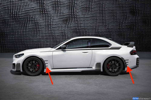 G87 M2 M Performance Carbon Side Grille Set | APMOTORSPORT