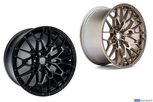 G8x M2 CS/ M3 & M4 CS 827M Wheels - Matte Black & Gold Bronze ...