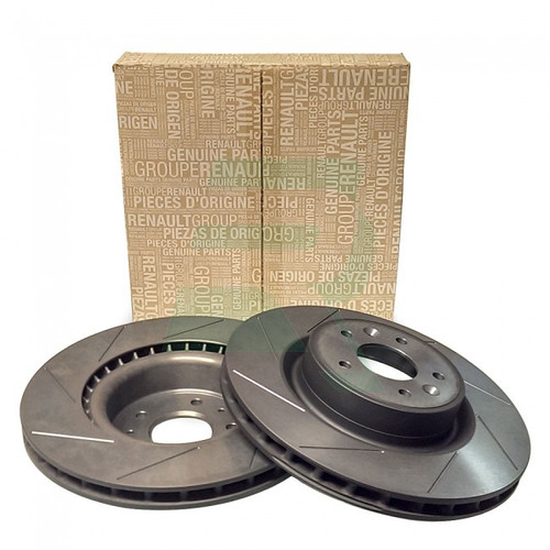 Megane 3 RS Front Discs - Grooved | APMOTORSPORT