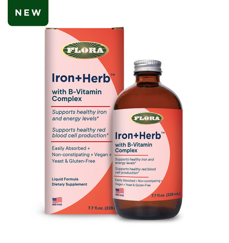Flora Iron + Herbs | Optimal Health MT