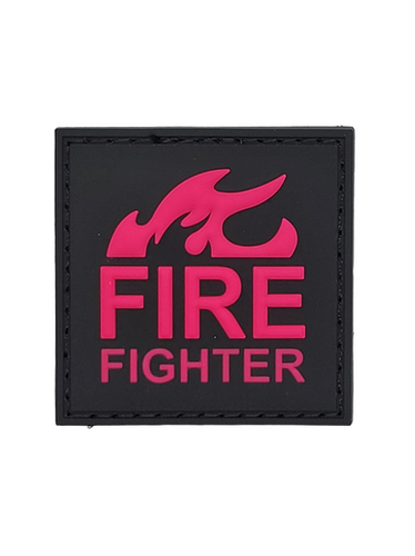 Pink Fire Fighter Patch | Sgt Fire Bags, LLC