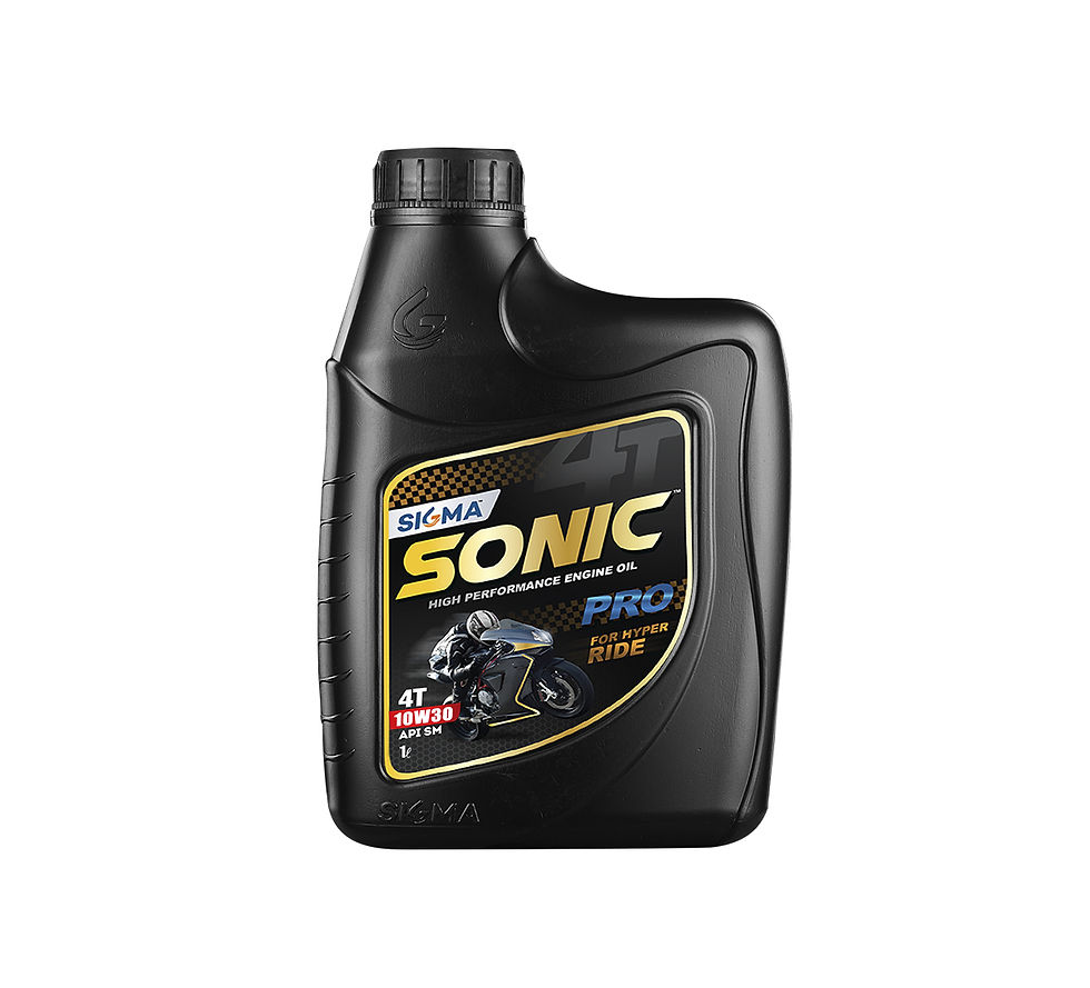 SONIC PRO - High Performance 4T Engine Oil | Sigma Lubricants