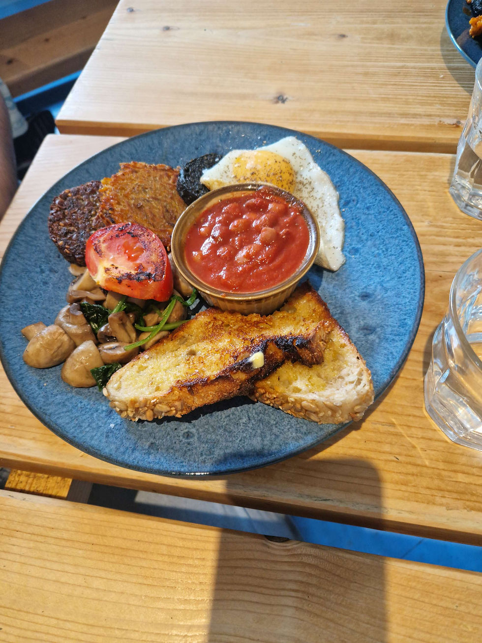 Lunch at Velocity Cafe, Inverness