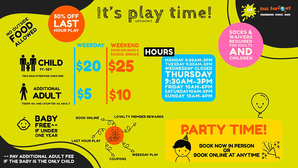 BALL FACTORY | INDOOR PLAYGROUND | NAPERVILLE | MT. PROSPECT