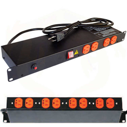 Multitoma para rack 12 servicios