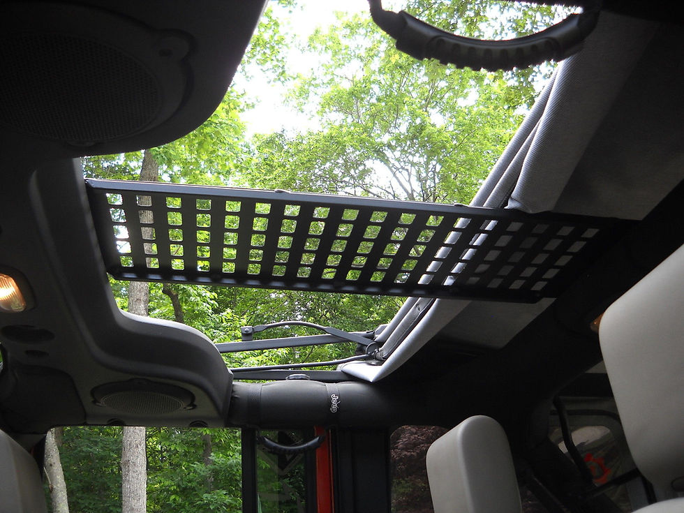 2007-18 JKU rear overhead molle panel | MPS