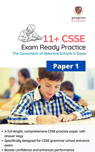 CSSE (Essex) - Practice Paper 1 | Progress Academy