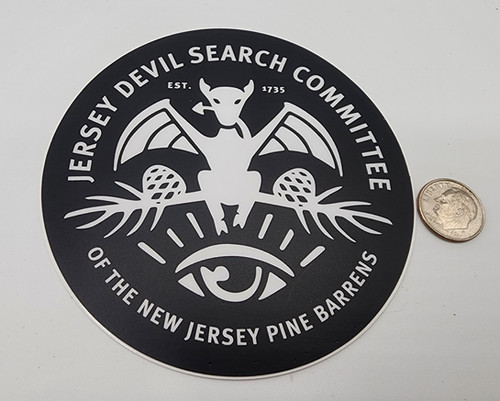 Jersey Devil Search Committee sticker | All Things Weird