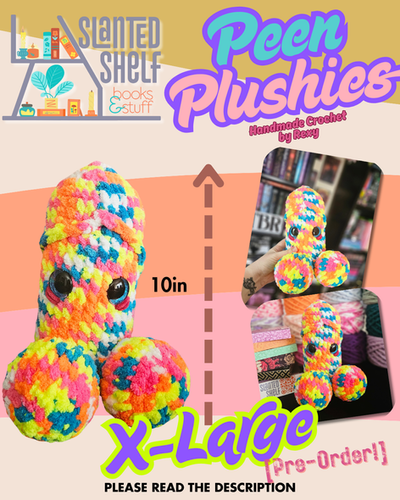 XL "Big Daddy" Peen Plushie - (Pre-Order!) | Slanted Shelf Books
