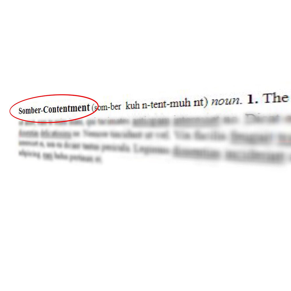 What is Somber-Contentment?