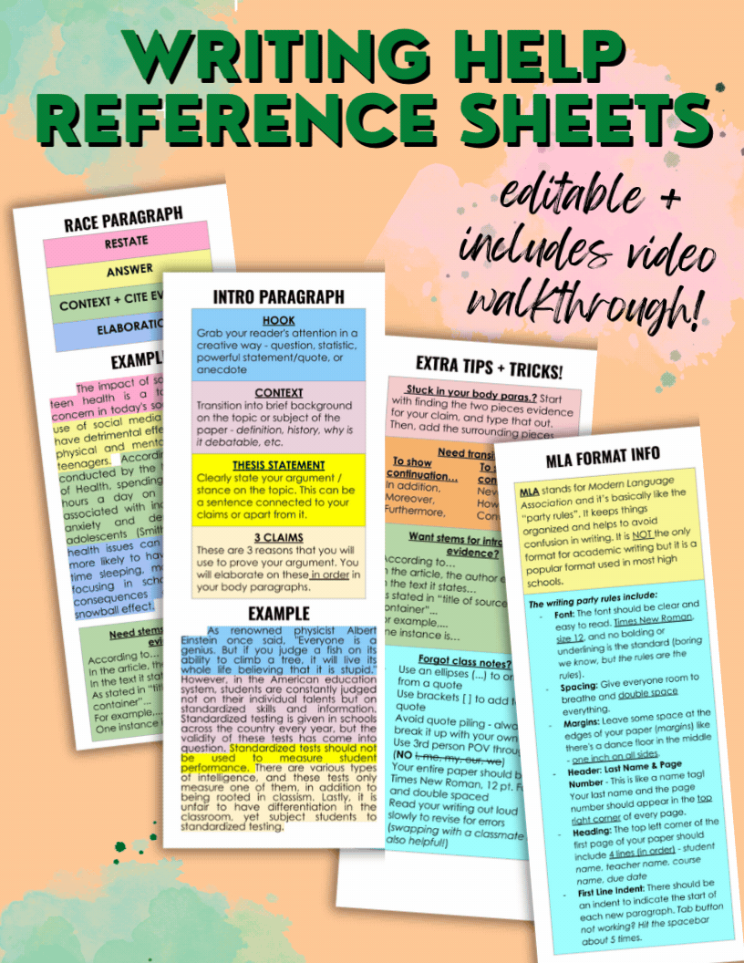 Teacher Resources | Simply Ana P