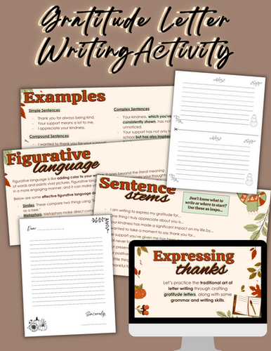 Gratitude Letter Writing | Simply Ana P