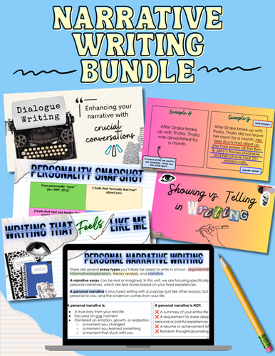 Narrative Writing Bundle | Simply Ana P.