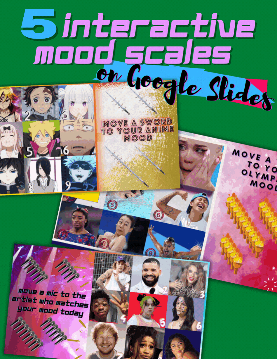 Interactive Mood Scales (Google Slides) | Simply Ana P
