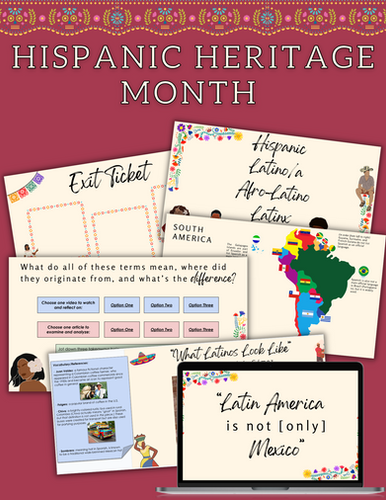 Hispanic Heritage Month Resource | Simply Ana P