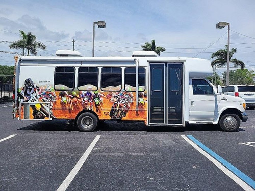 2001 Ford E450 Econoline Diesel Shuttle Bus | Triple S Mobility