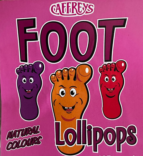 FOOT Lollipop 125 Pieces | estetik-store