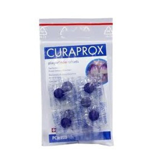 "Curaprox 223" tabletės apnašų indikacijai | "Dsmile"