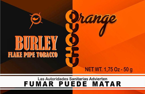 Burley Choco Orange Flake Pipe Tobacco | patagoniapipes