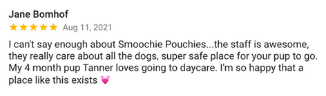 Windsor's Top Dog Care & Training | Smoochie Poochies