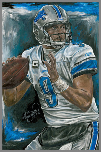 Matthew Stafford "Rocket Arm" | courson-fine-art Co