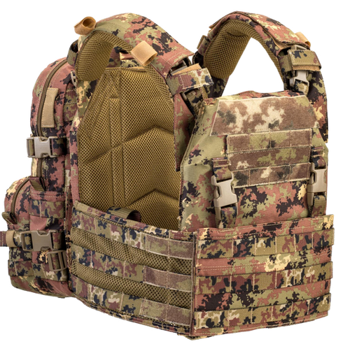 1.7.6 Tactical Plate Carrier Backpack With MOLLE System | Tetksa