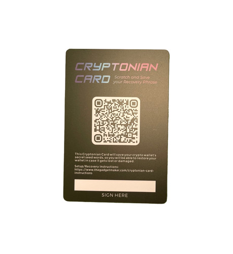 Cryptonian Card | The Gadget Maker
