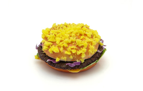 Fake Beef Smoked Grill Burger | FOTIQA 3D Backdrop