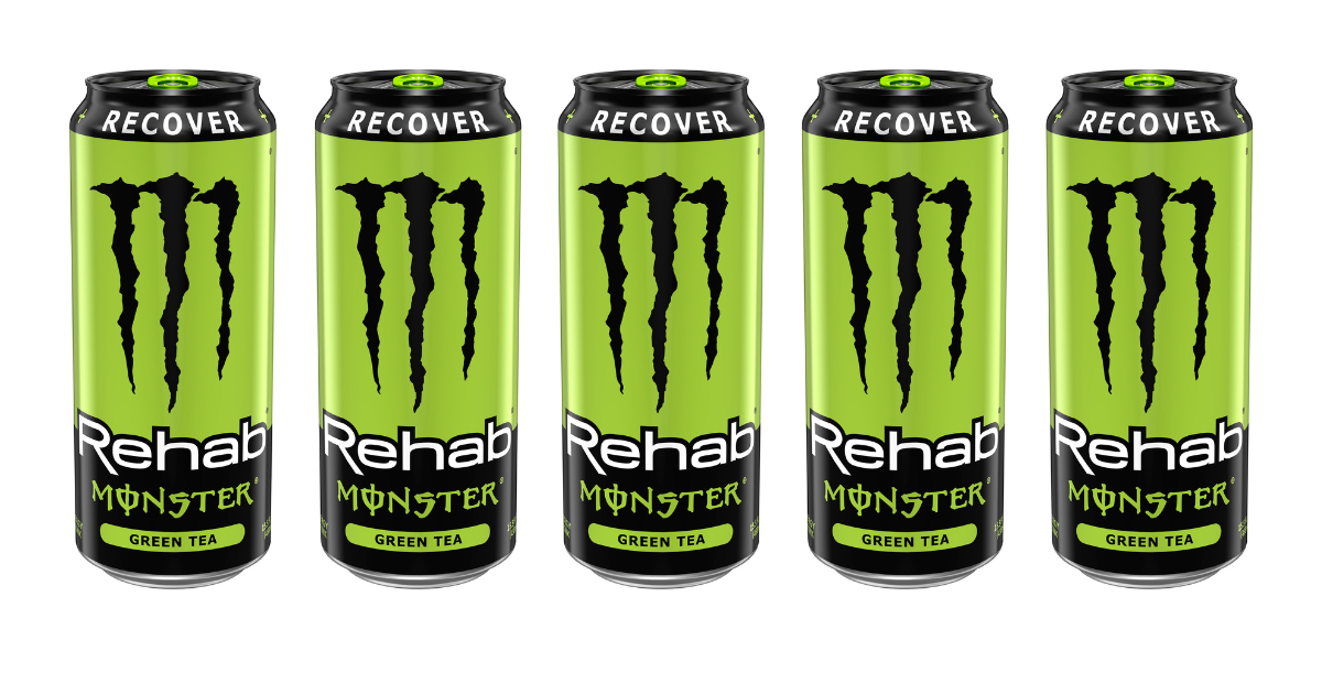 Monster Energy launches Rehab Green Tea functional beverage | Refreshment