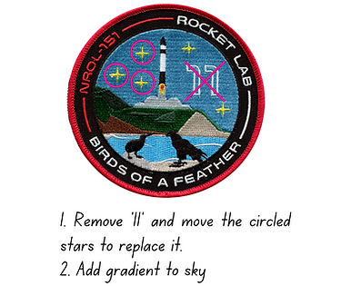 Custom Mission Patches from Space Happy Hour