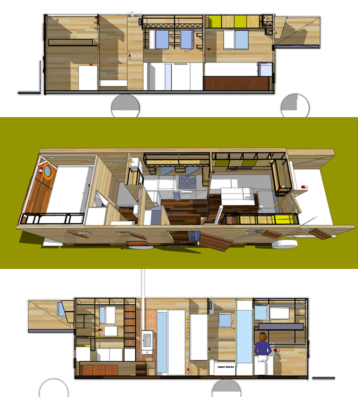 Marion Mariani Architecte - Maison Mobile