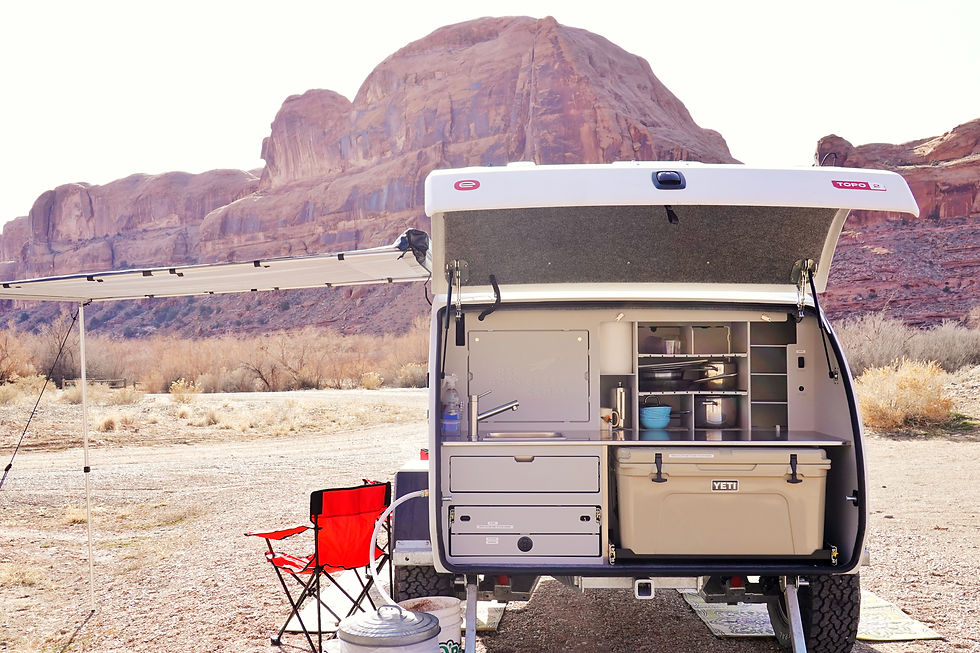 Red Rock Base Camps - Moab Camping RV Trailer Rentals