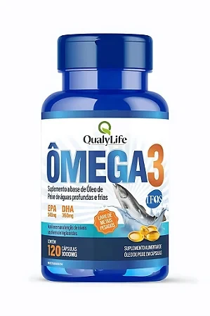 OMEGA 3 (IFOS) 1G 120 CAPSULAS - QUALY LIFE | Divina Erva