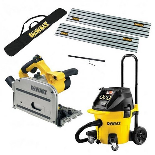 DEWALT DWS520/DWV902 PLUNGE SAW AND M CLASS DUST EXTRACTOR KIT | mysite