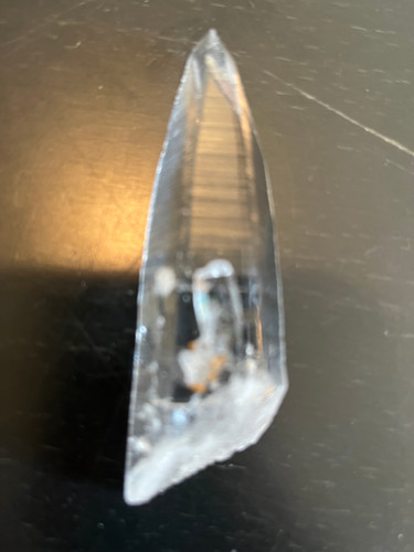 Sentient Plasma Quartz Crystal SP-50 | 3.2inx1in | geiger-minerals