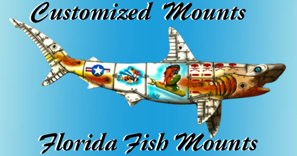 Custom Designed Fish Mount Replicas | Personalized by artist Greg ...