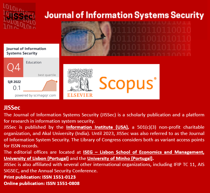 [Scopus] Special Issue- Journal of Information Systems Security (JISSec)