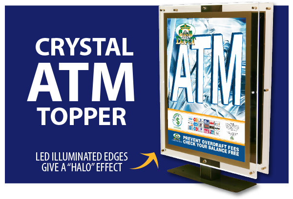 Halo ATM Topper | Cash Depot