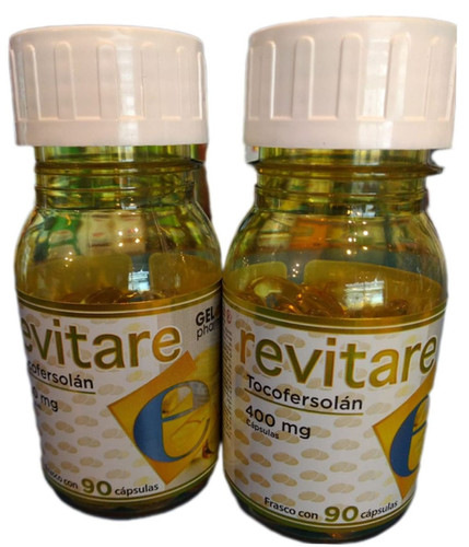 Revitare VitaminaE 400mg C/90 Caps Gelpharma Pack 2Pzas | Farmametropolis