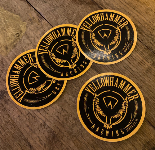 Logo Sticker | Yellowhammer Brewing