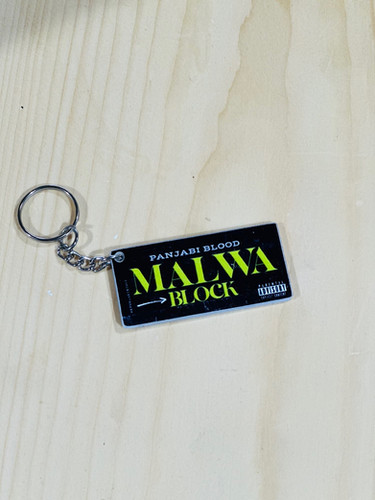 Malwa Block Keychain | We Punjabi Stuff