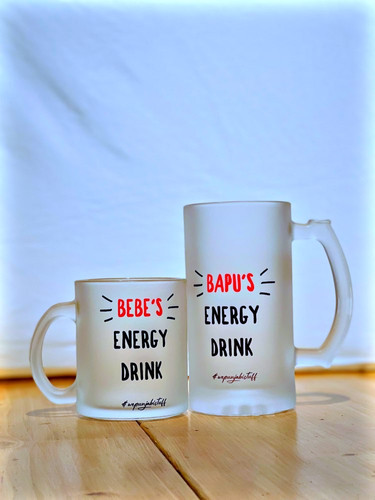 Bebe Bapu's Energy Drink Mug Set Premium 500 ml | We Punjabi Stuff