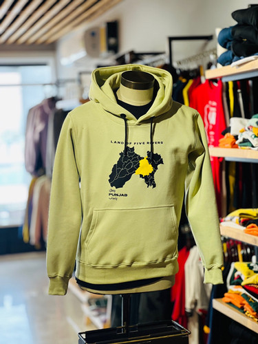 Purana Punjab Pista Premium Fleece Hoodie | We Punjabi Stuff