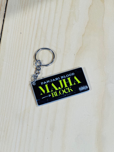 Majha Block Keychain | We Punjabi Stuff