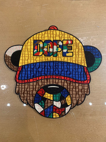 Cracked Colorful Dope Bear Head | The Woke Brand